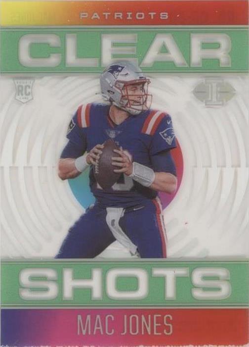 2021 Panini Illusions - Clear Shots Mac Jones #CS-20 Emerald (RC) for ...