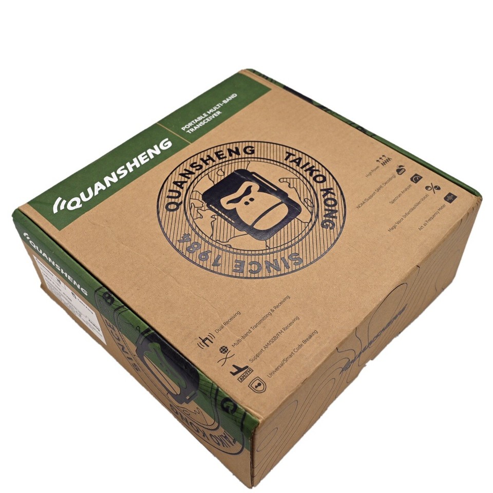 Quansheng TK11 Two Way Radio Multi-Bands AM SSB FM Spectrum Analyzer ...