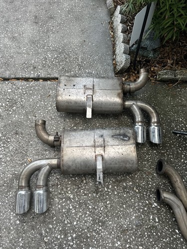 Chevy Corvette C5 Z06 Factory Titanium Mufflers / Tips | eBay