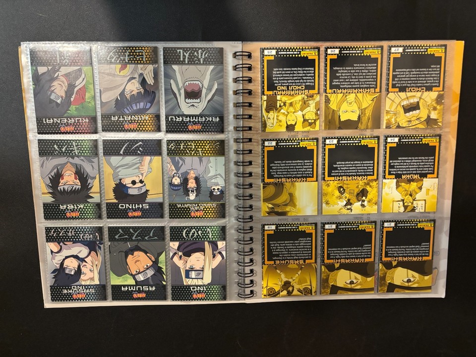 ALBUM CARD PANINI NARUTO NINJA RANKS COMPLETO BELLO | eBay