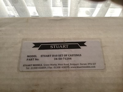 Stuart Turner D10 twin steam engine kit castings & other items | eBay UK