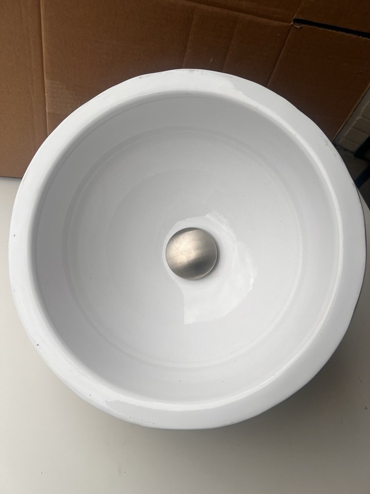 Fired Earth Aphrodite Copper Bowel Bathroom Basin Countertop Sink ...