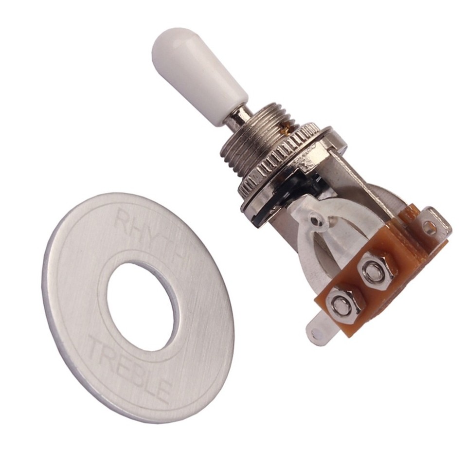 3 Way Toggle Stick-on Rhythm Treble Washer Ring Plate kit for ...