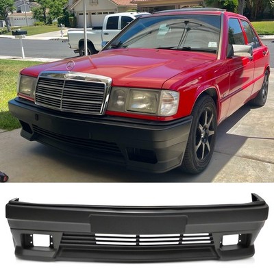 Mercedes Benz 190E W201 AMG Style ABS Plastic Front Bumper AMG Cosworth ...