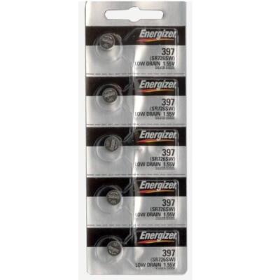 5 New 397 396 SR726W SR726SW Energizer Watch Batteries | eBay