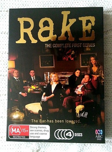 RAKE - SEASON 1-DVD, 4-DISC BOX SET-R-4- LIKE NEW-FREE SHIPPING IN ...