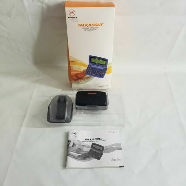 Motorola T900 Talkabout 2-way Texting Pager - Preowned for sale online ...