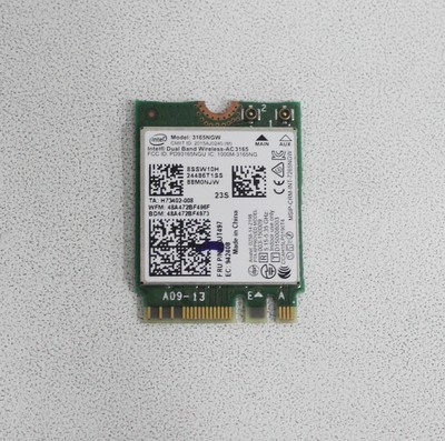 SW10H24486 HP 1X1AcBt4.0 Intelexcept Pour Égypte Intel 3165 1X1AcBt M.2 ...