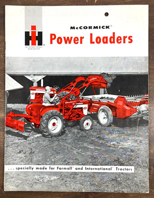 International Harvester IH McCormick Power Loaders 60's Dealer Sales ...
