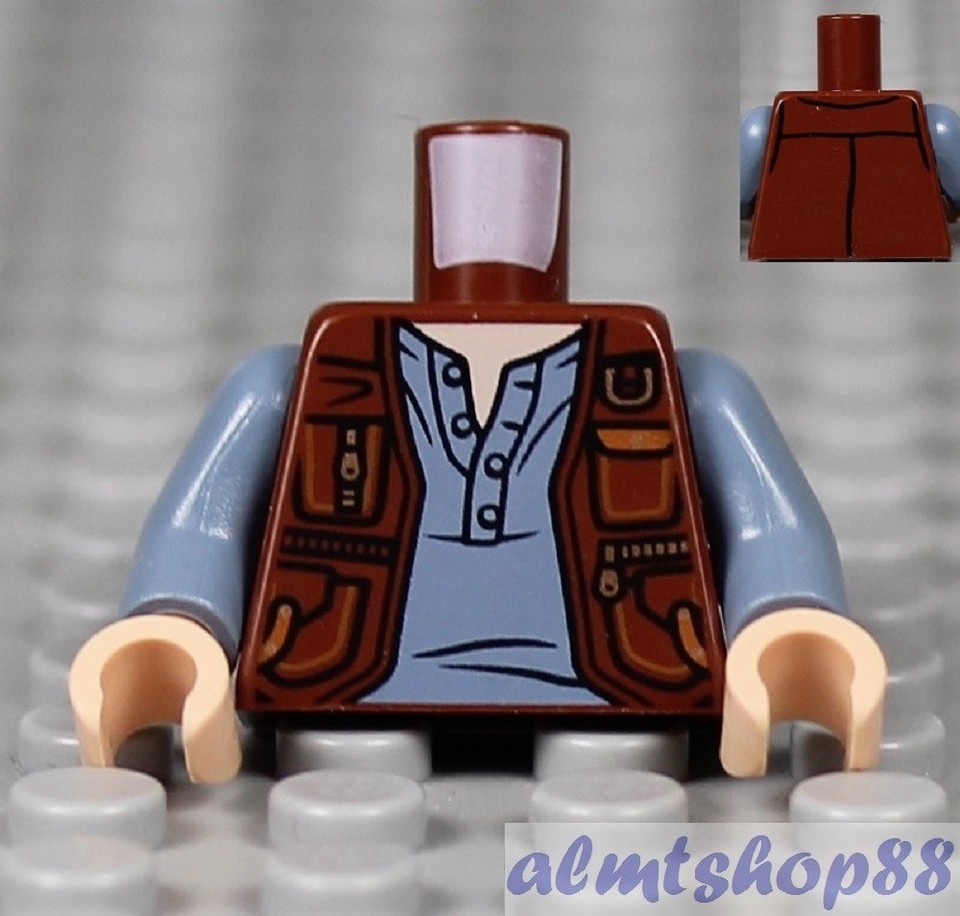 LEGO - Torsos CITY Male - PICK YOUR STYLE - Minifigure Body Parts Vest ...