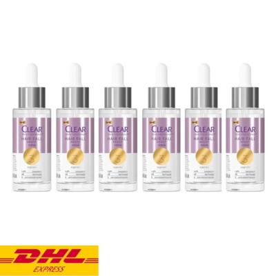 6x Clear Hair Fall Resist Serum Scalpceuticals Reduce Hair Loss ...