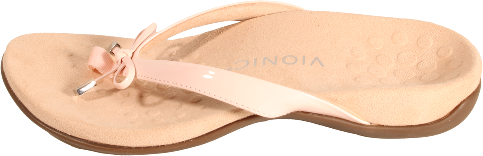 Vionic Bella Womens Orthotic Sandal Blush Patent Synthetic US Size 7 ...