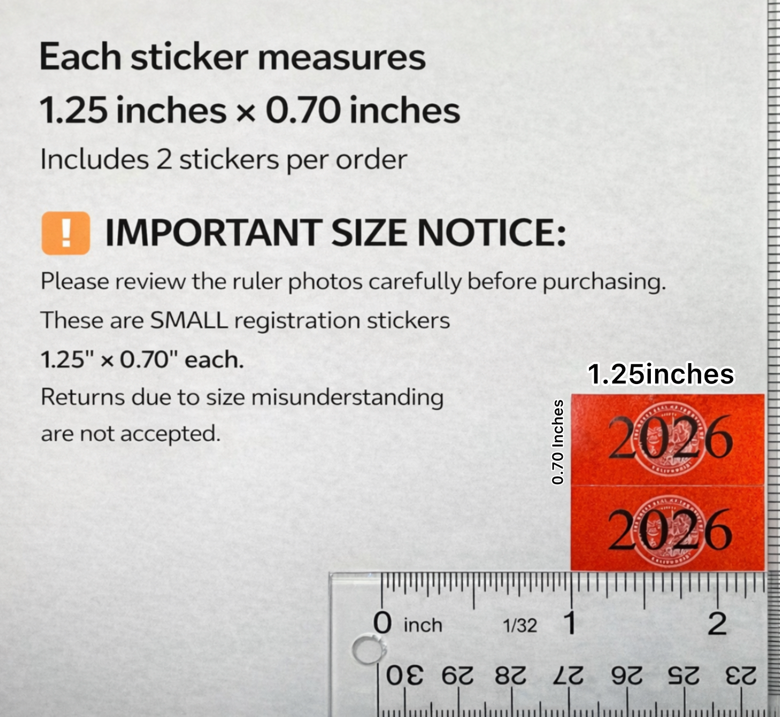 California DMV CVRA 2026 Sticker – RED | Commercial Vehicle Weight ...