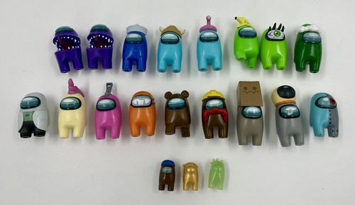 Among Us Crewmates Imposter Blind Box Series Mini & Micro Figure 2" Lot ...