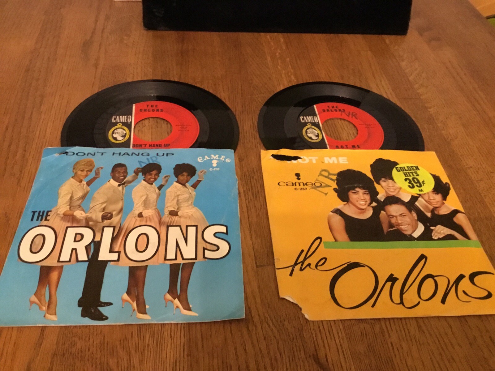Lot Of 2 /The Orlons 45rpm Don’t Hang Up / Conservative, Not Me/ My ...