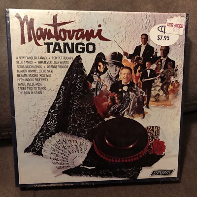 NEW Mantovani Tango -LPL 70144 Reel To Reel Tape - U.S.A. 7.5ips SEALED ...
