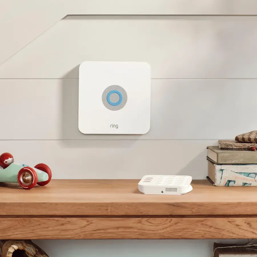 New Ring Alarm 8 Piece Kit 2nd Generation Home Security System - White ...