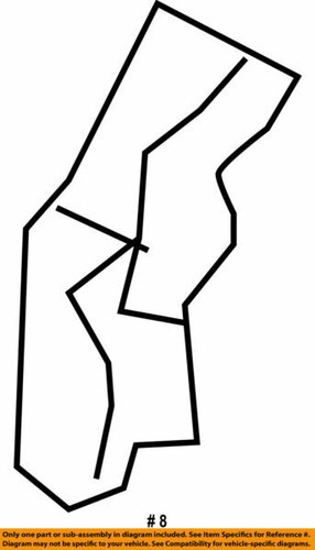 53814-47030 Toyota Extension, front fender, lh 5381447030, New Genuine ...