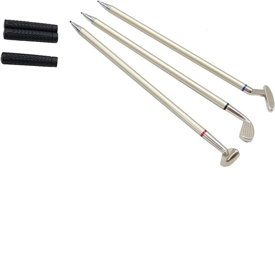 Mini Golf Set Golf Pen Set Mini Desktop Golf Gift Golf Ball Club Pen ...