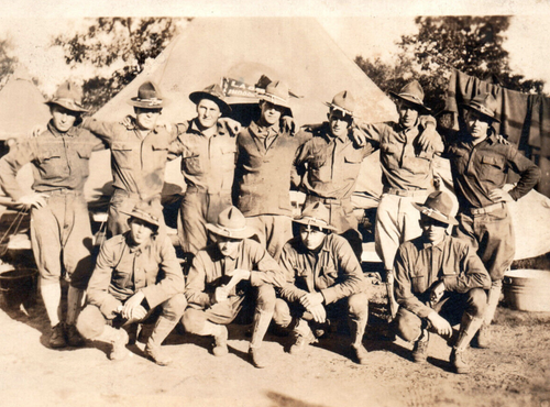 WWI Army Soldiers In Camp Real Photo Postcard | eBay