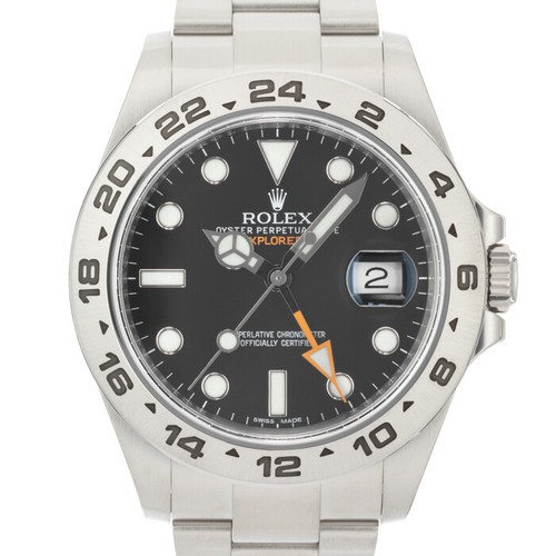 ROLEX Explorer II 216570 Black Warranty 2014 Box/Paper | eBay