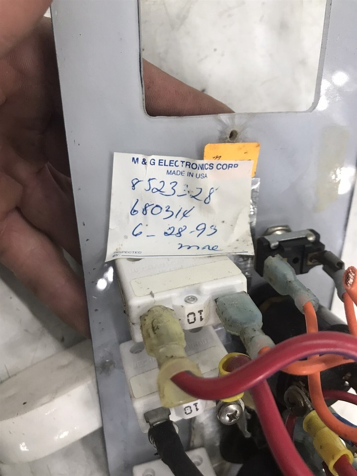 93 Sea Ray 300 Weekender Boat dash ignition switch switches board panel ...