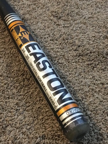Rare Easton C-Core Carbon Core Official Softball Bat SX80-C 34/30oz End ...