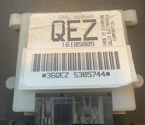 DRAC QEZ 16185885 Module Computer Control Unit Speed Sensor Vehicle ...