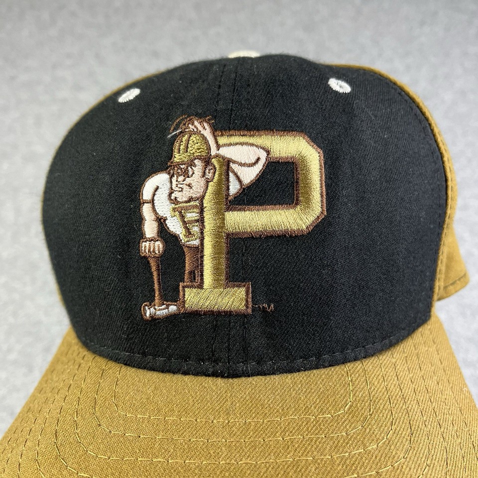 VTG Purdue University Embroidered Hat Cap Snapback New Era Wool Pete ...