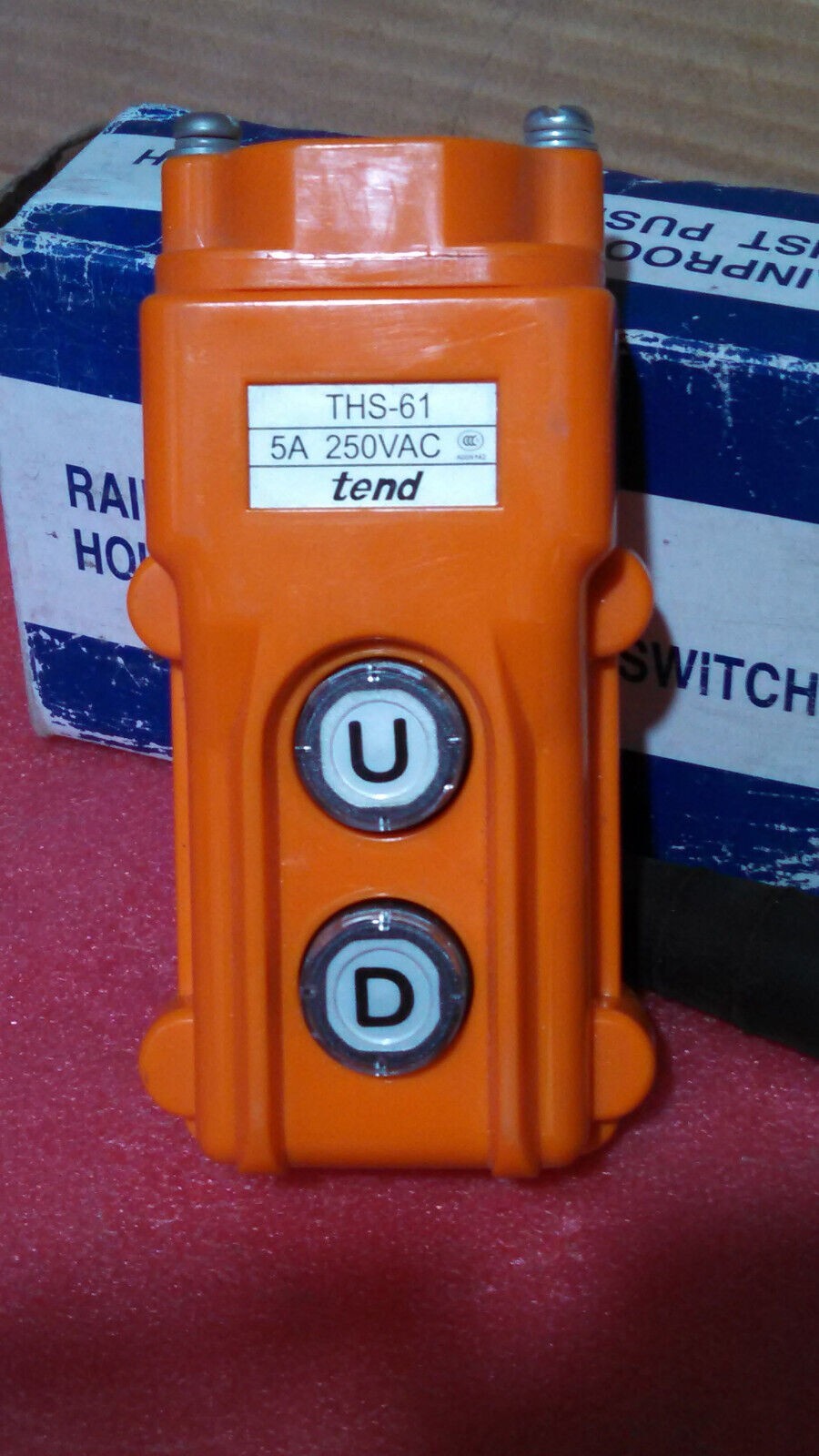 Tend THS-61 Rain Proof Pendant Hoist Switch Transmitter Transducer Meter | eBay
