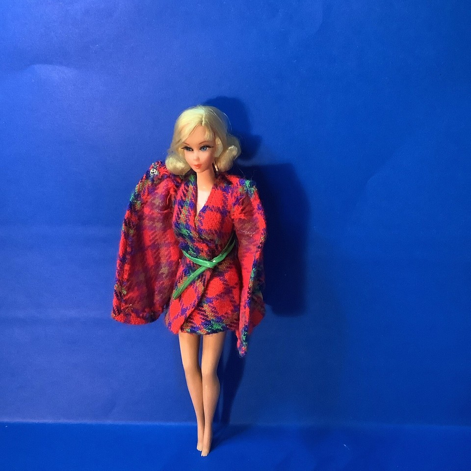Vintage 1970 Sears Exclusive Mod Talking Barbie (Mute) Mad About Plaid ...
