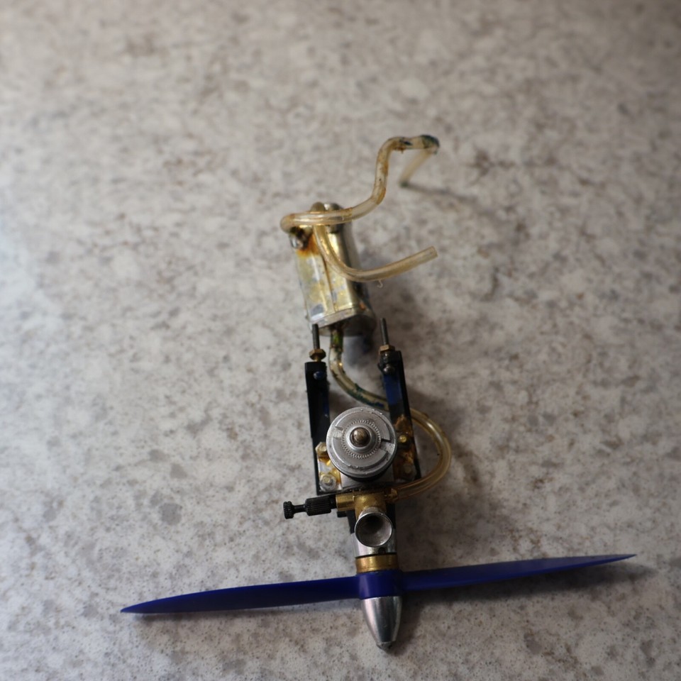 COX 049 Tee Dee Nitro Airplane Engine with 6D-4P PROP /W MOTOR MOUNT ...