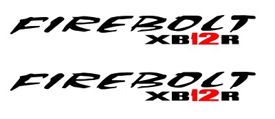Buell Firebolt XB Vinyl Decals (2). One pair. Choose colors. | eBay