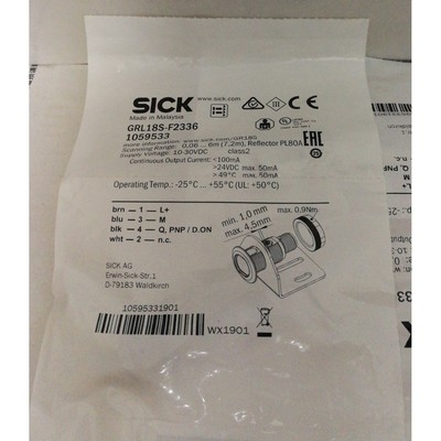 one new sick photoelectric sensor GRL18S-F2336 1059533 Spot stock | eBay
