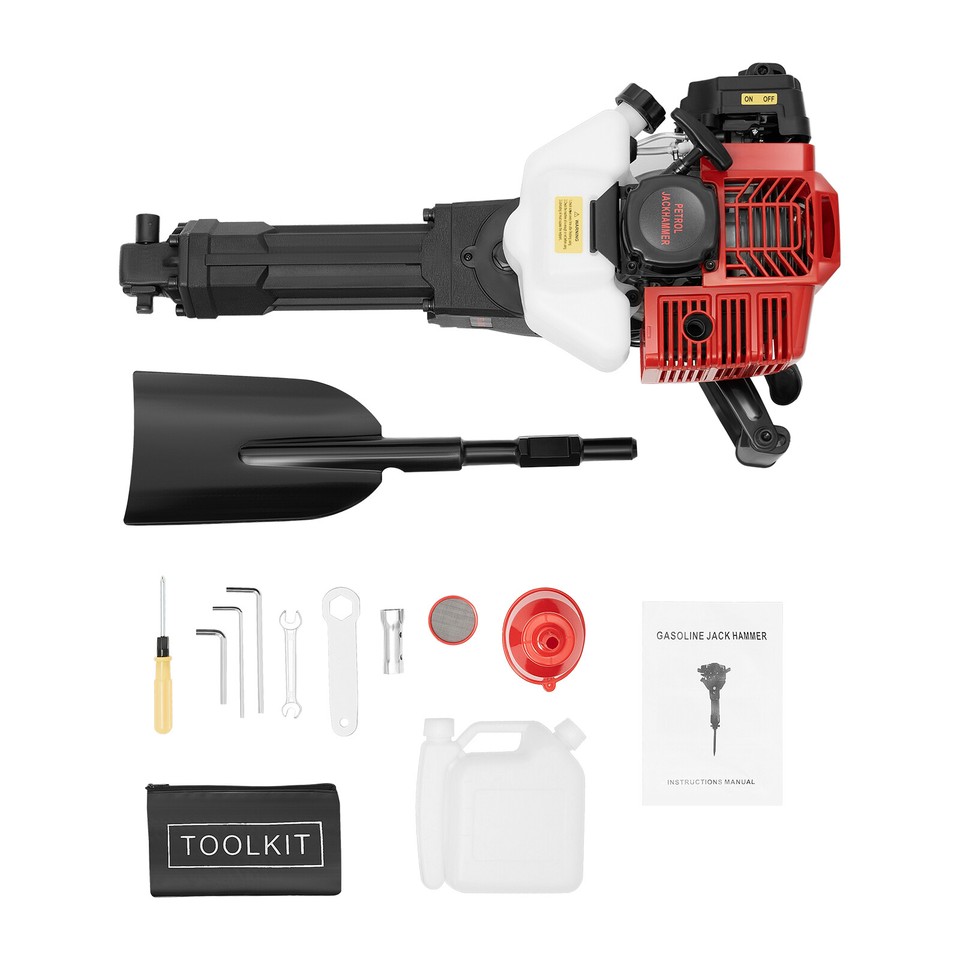 52CC 2Stroke Handheld Trencher Digger Machine Garden Tree Digger ...