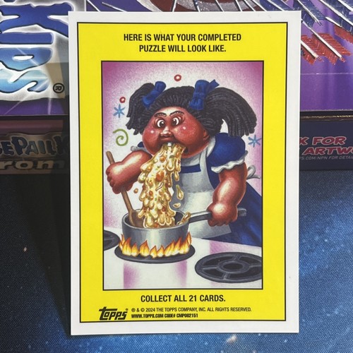 2024 Topps Garbage Pail Kids Chrome Series 7 Blue Wave #258c Lips ...