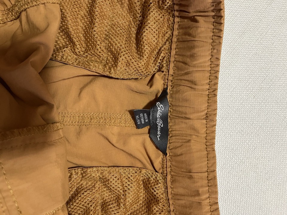 Eddie Bauer Men's Ripstop Tech Pull-On Shorts, XL Color Is Brown Sugar ...