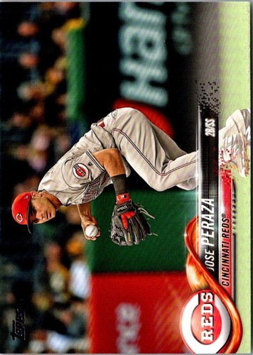 2018 Topps Jose Peraza #601 Cincinnati Reds Baseball Card | eBay