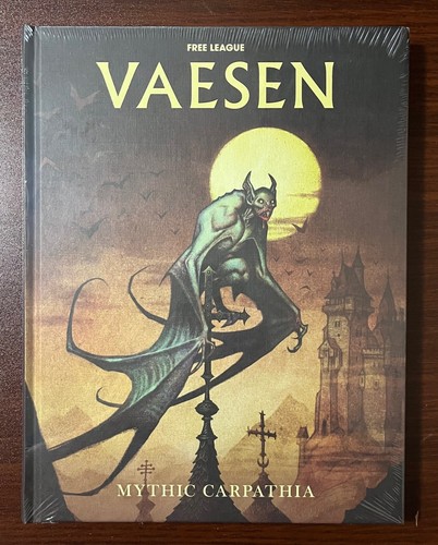 Vaesen Nordic Horror RPG: Mythic Carpathia by Free League - new, still ...