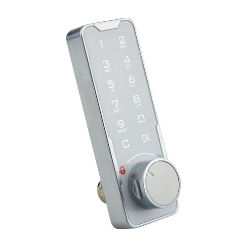 Electronic Cabinet Lock Kit, Lock with Handle and Key Keyless Entry ...