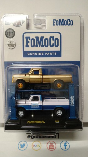 M2 Machines Auto Lift Pack '69 Ford F-100 Ranger & '72 Ford Fomoco ...