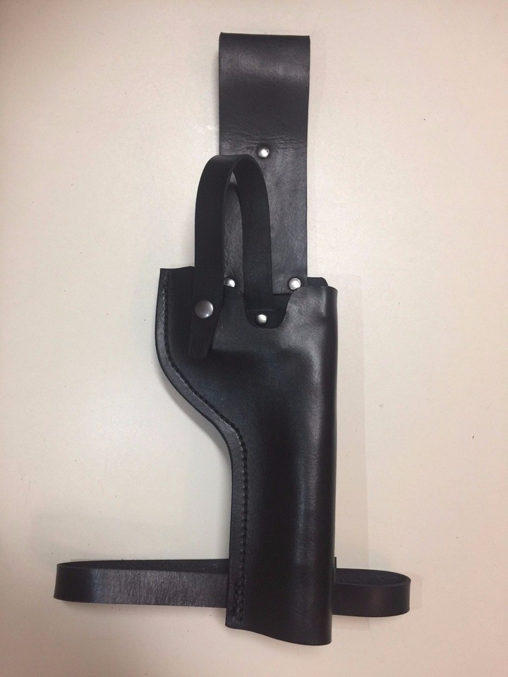 Star Wars Black Leather HOLSTER fits Disney ANH DL-44 Han Solo Blaster ...