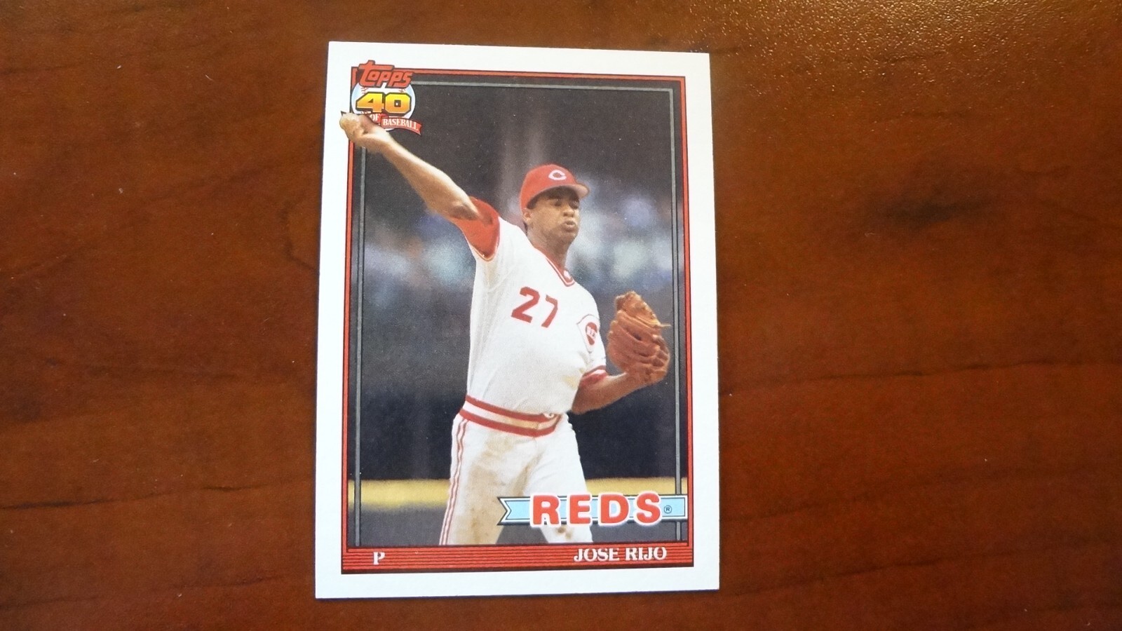 1991 TOPPS # 493 JOSE RIJO BASEBALL CARD | eBay