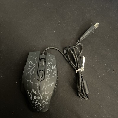 Bakth 6D optical USB gaming computer mouse lights up when powered | eBay