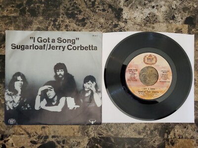 PROMO Sugarloaf Jerry Corbetta I Got A Song 7" 45 RPM BRUT BR-815 | eBay