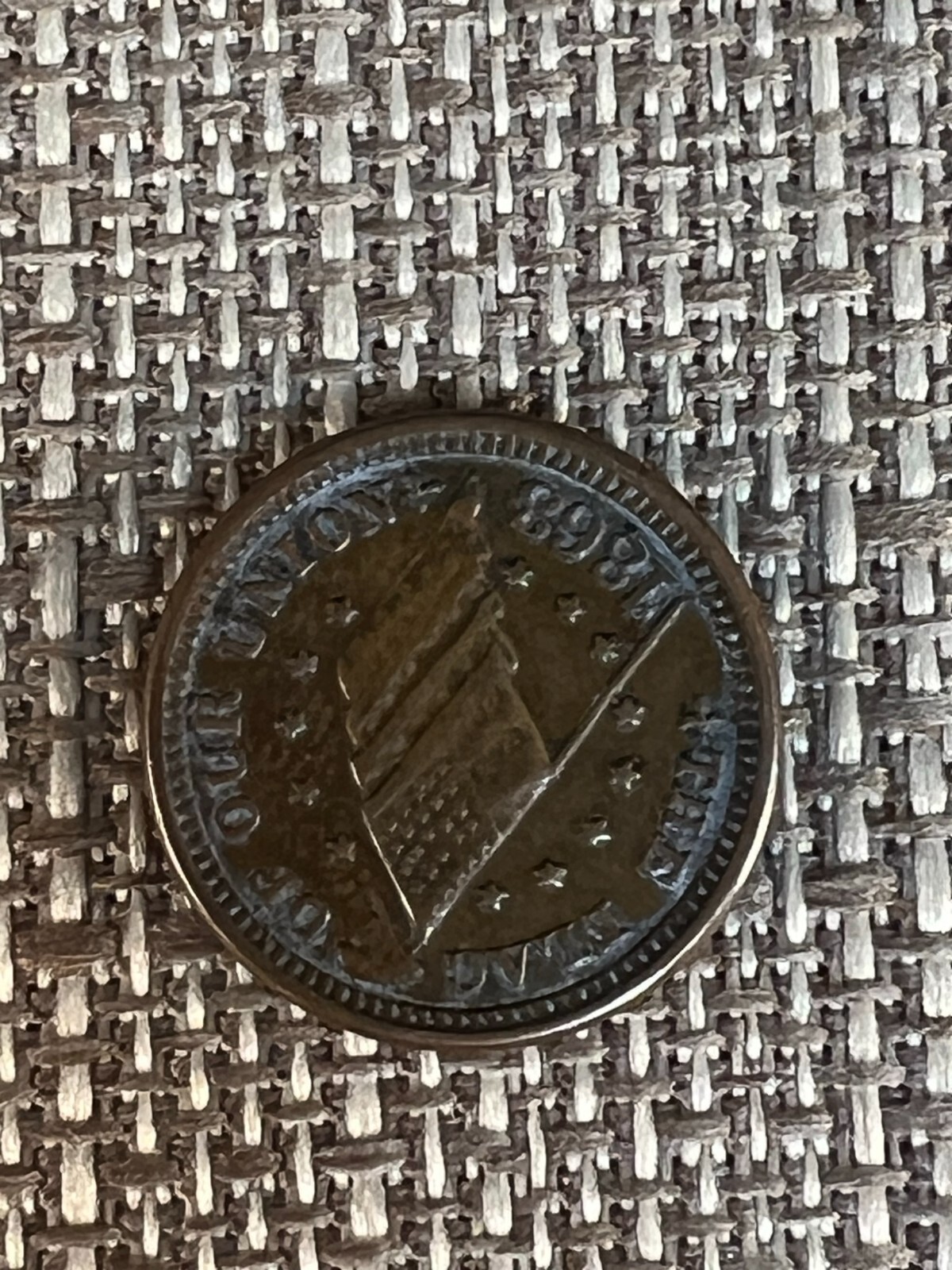 1863 “The Flag Of Our Union” The Spot Dix Patriotic Civil War Coin | eBay