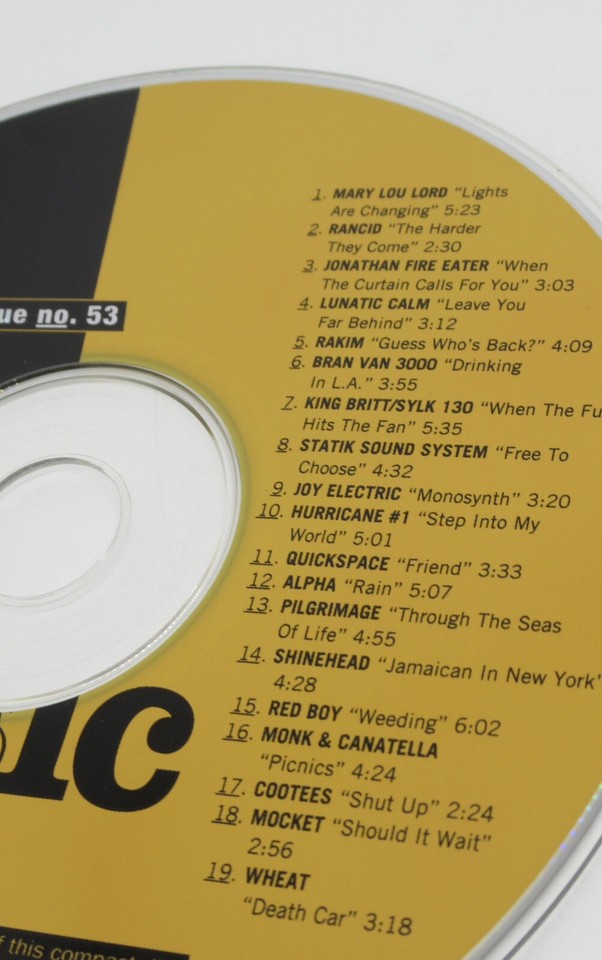 CMJ New Music 1997-98 CD LOT #51-52-53 feat. Portishead, Foo Fighters ...