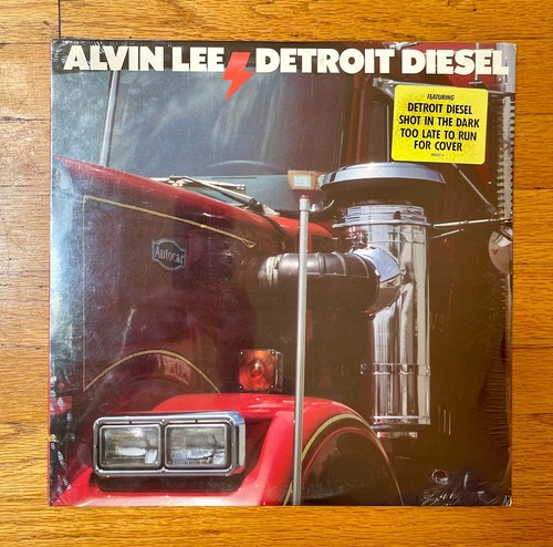 ALVIN LEE DETROIT DIESEL LP Original 1986 US Pressing Sealed Vinyl ...