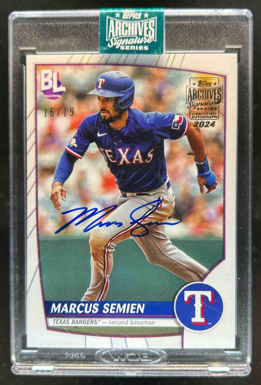 2024 Topps Archives Signature Series Marus Semien Auto Autograph #16/19 ...