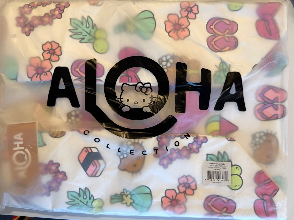 ALOHA Collection Aloha Icons Hello Kitty Tan Kitty Day Tripper Hawaii ...